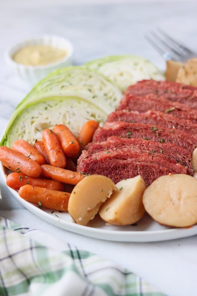 Slow Cooker Corned Beef and Cabbage - Mary's Whole Life