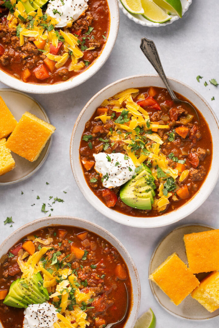 No Bean Chili Recipe | Mary's Whole Life