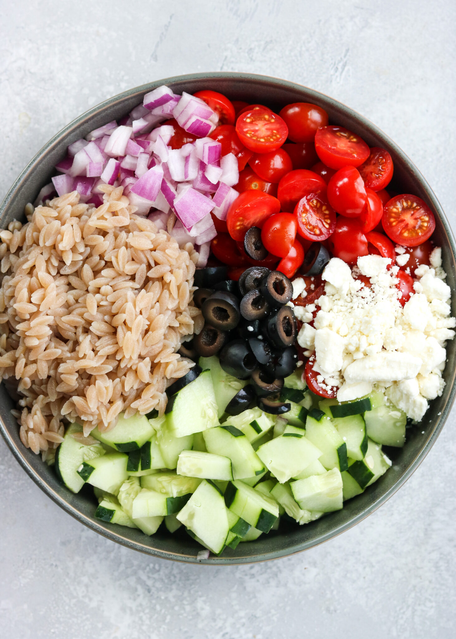 Grain Free Greek Orzo Salad - Mary's Whole Life