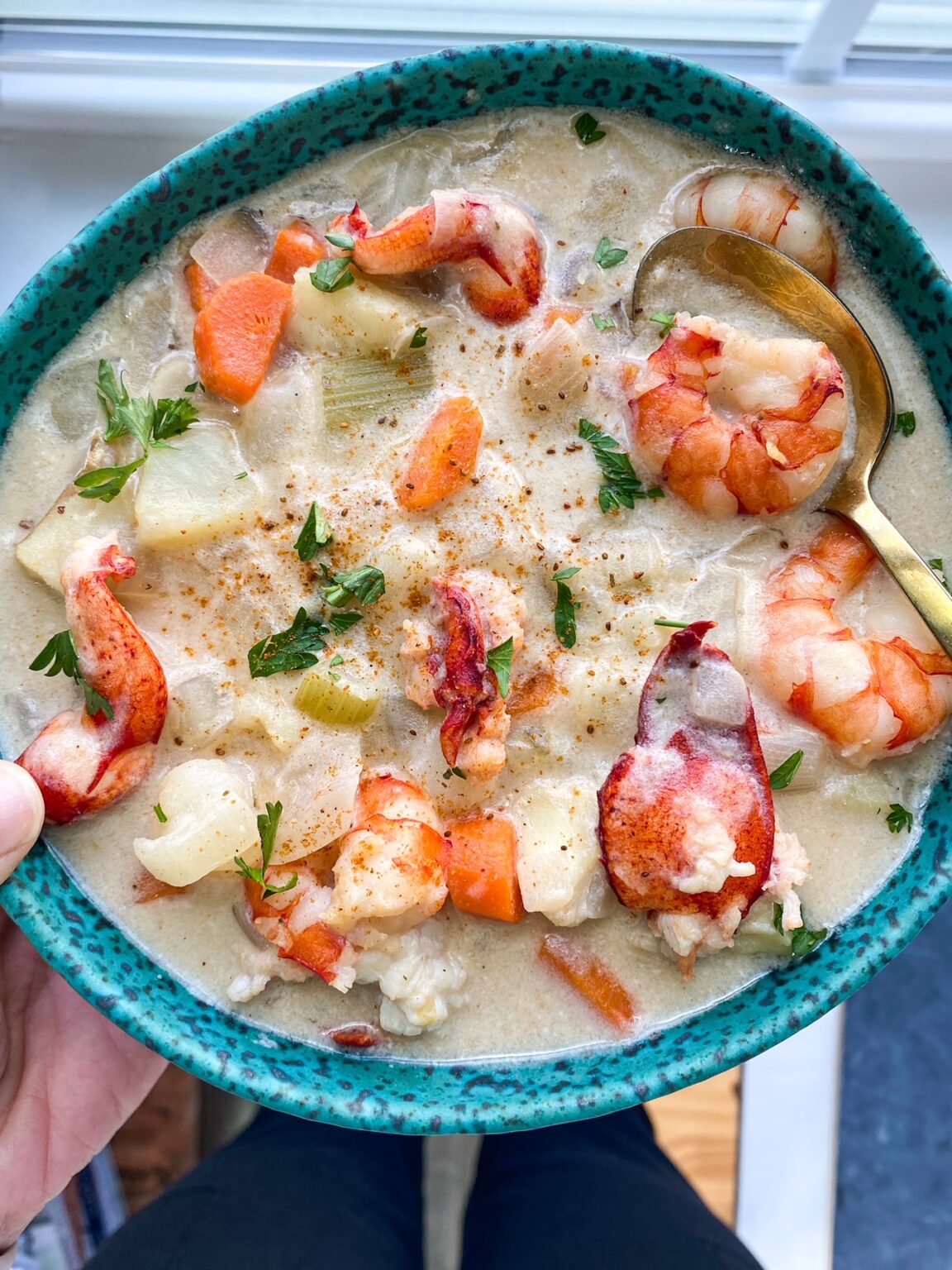 Paleo Seafood Chowder (Dairy Free) - Mary's Whole Life