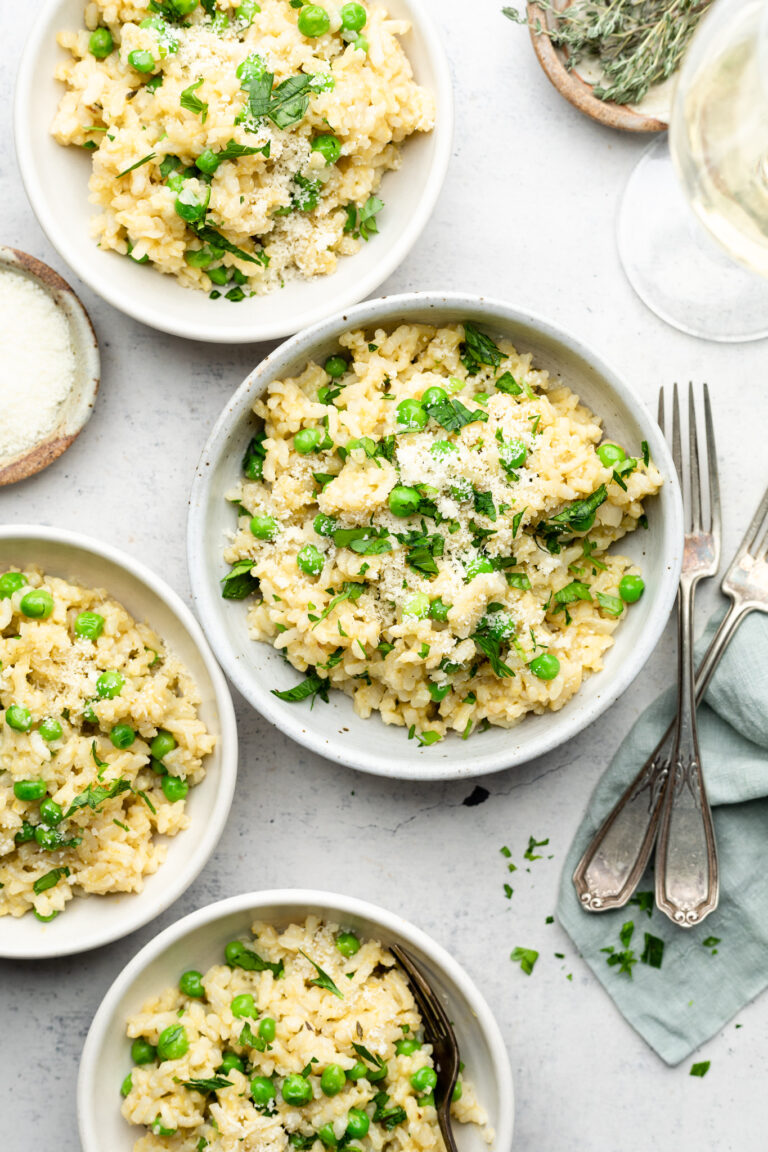 Gluten Free Risotto with Peas | Instant Pot | Mary's Whole Life