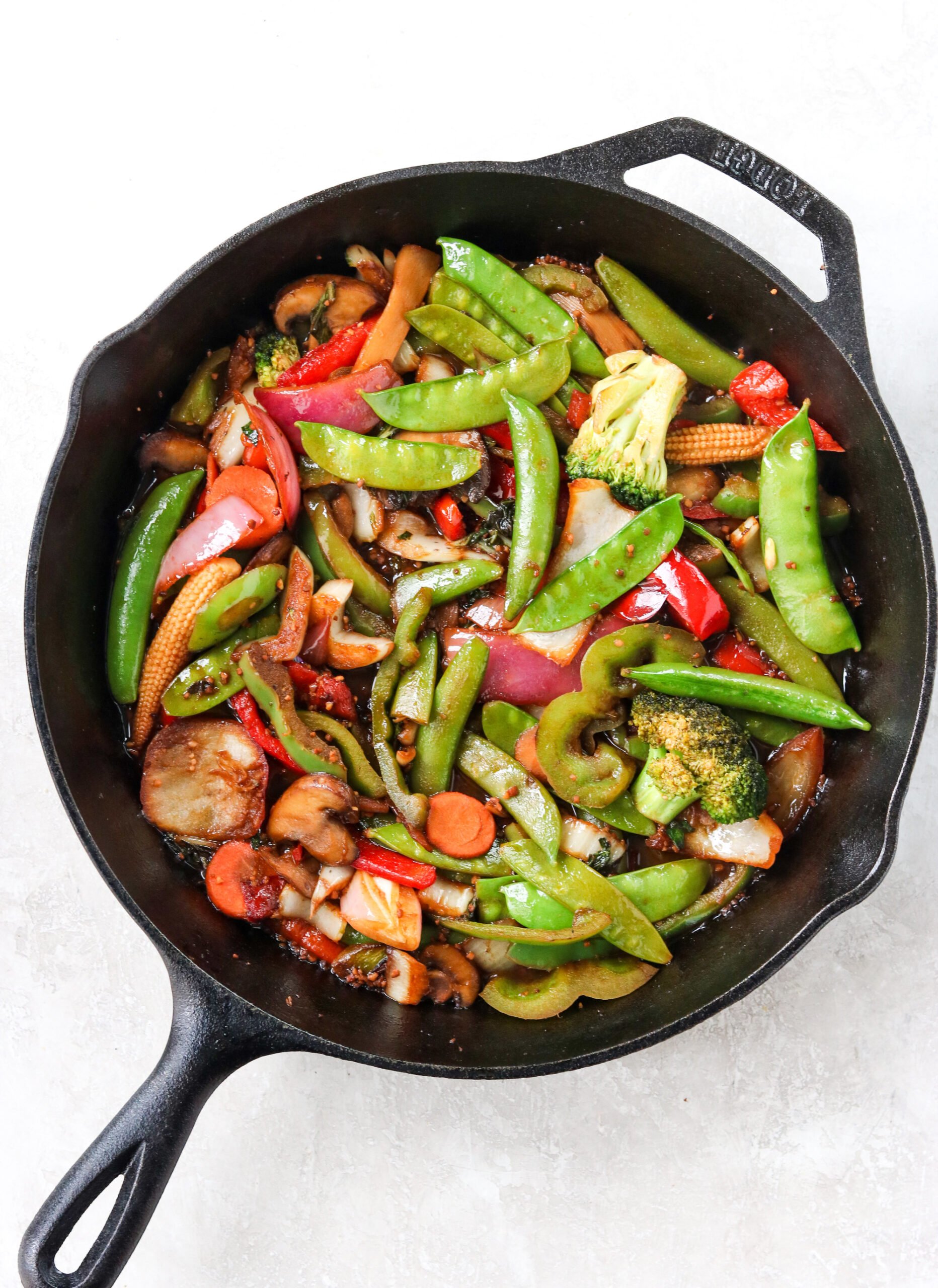 Pad Pak (Vegetable Stir Fry) | Quick & Easy | Mary's Whole Life