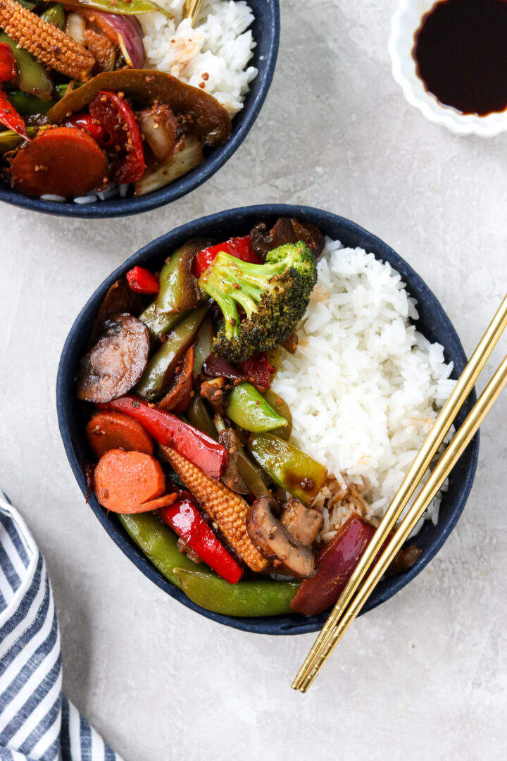 Pad Pak (Vegetable Stir Fry) | Quick & Easy | Mary's Whole Life