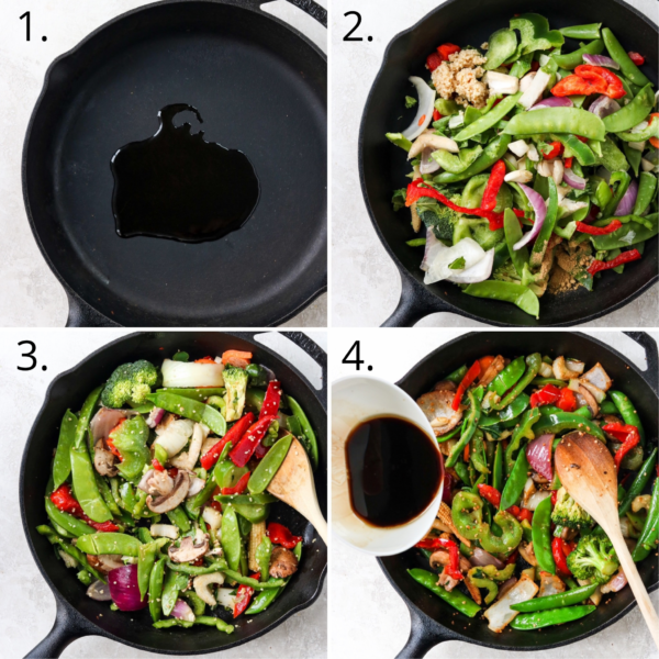 Pad Pak (Vegetable Stir Fry) | Quick & Easy | Mary's Whole Life