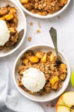Healthy Apple Crumble | Mary's Whole Life