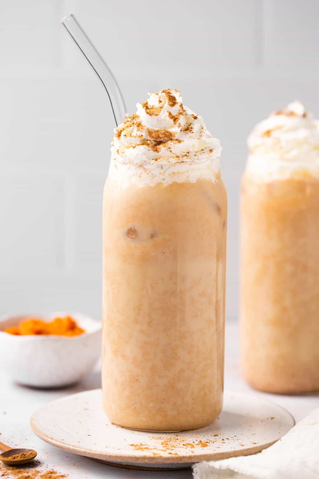 Iced Pumpkin Spiced Latte | Mary's Whole Life