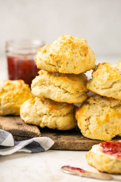 Fluffy Gluten-Free Biscuits (Dairy-Free Option)