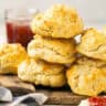 Fluffy Gluten-Free Biscuits (Dairy-Free Option)