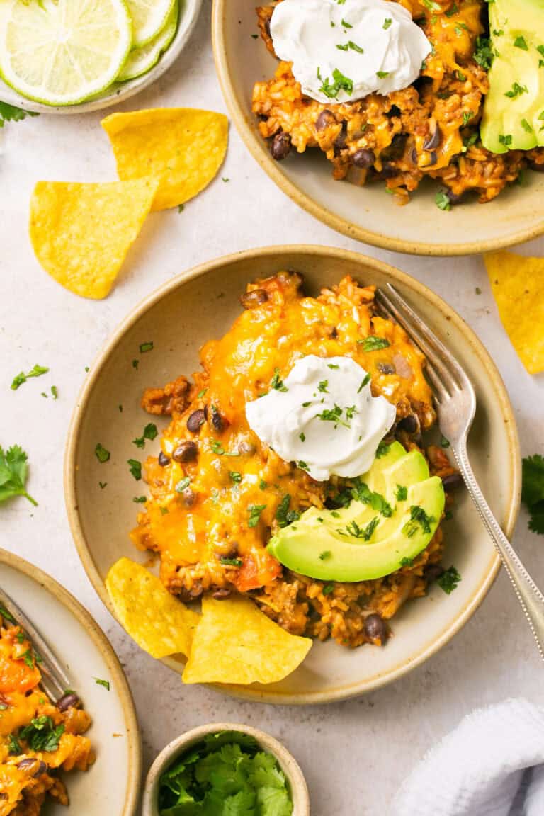 Easy Beef Taco in a Bowl Recipe | Mary's Whole Life