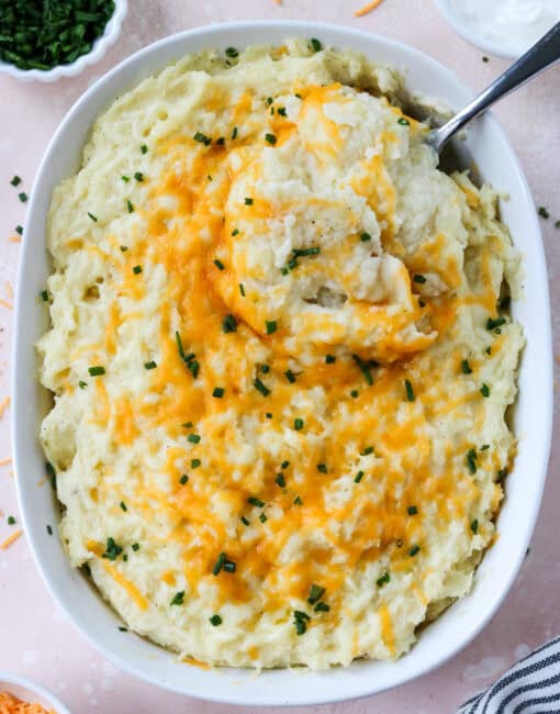 Cheesy Mashed Potatoes - Mary's Whole Life