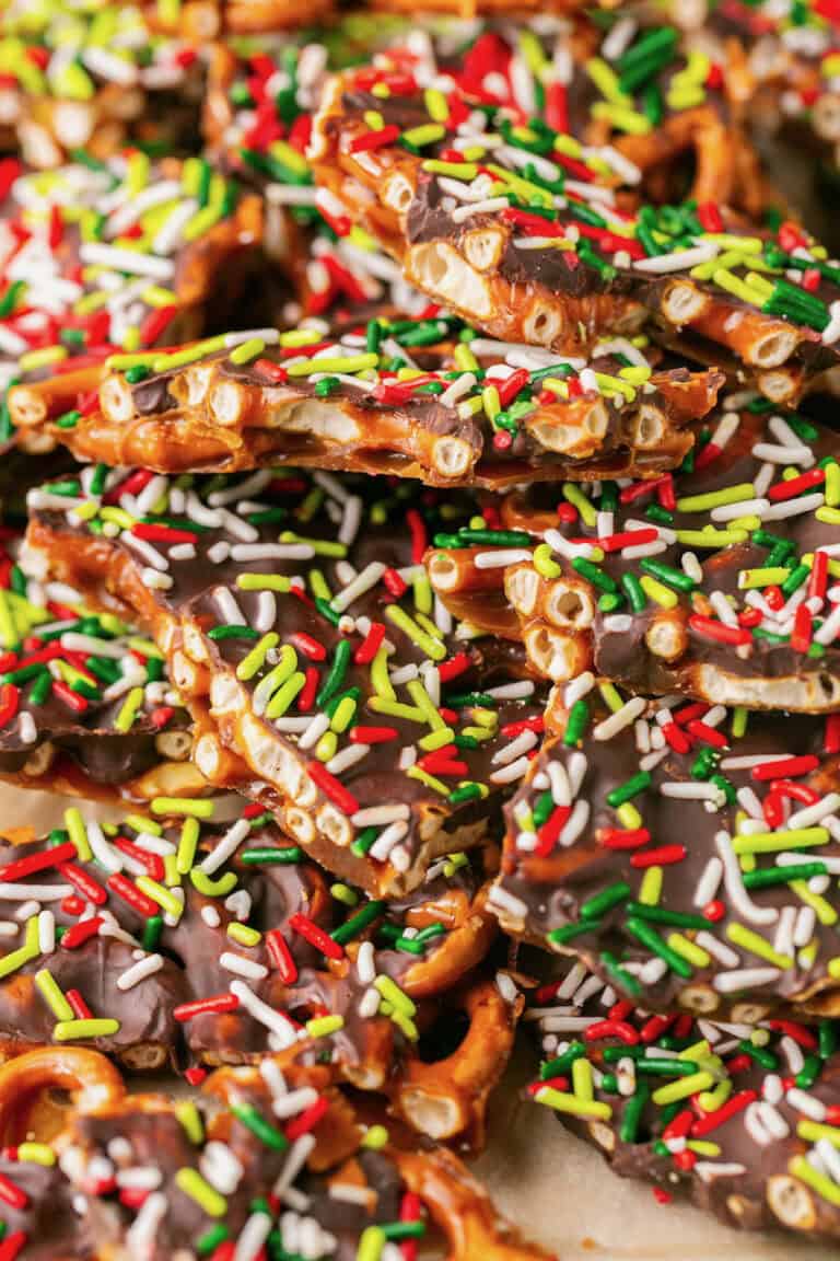 Pretzel Christmas Crack | Gluten Free & Easy