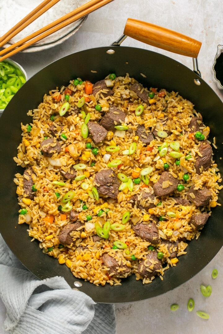 Steak Fried Rice | 20 Minutes & Gluten Free