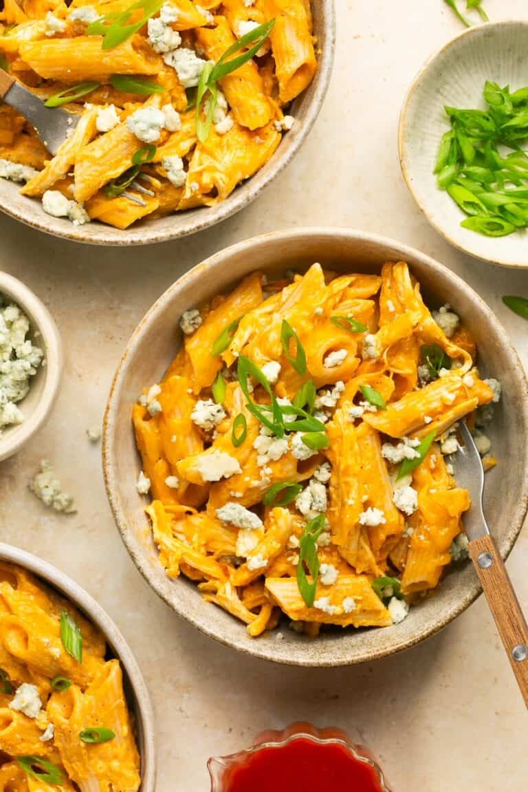 Buffalo Chicken Pasta | Mary's Whole Life