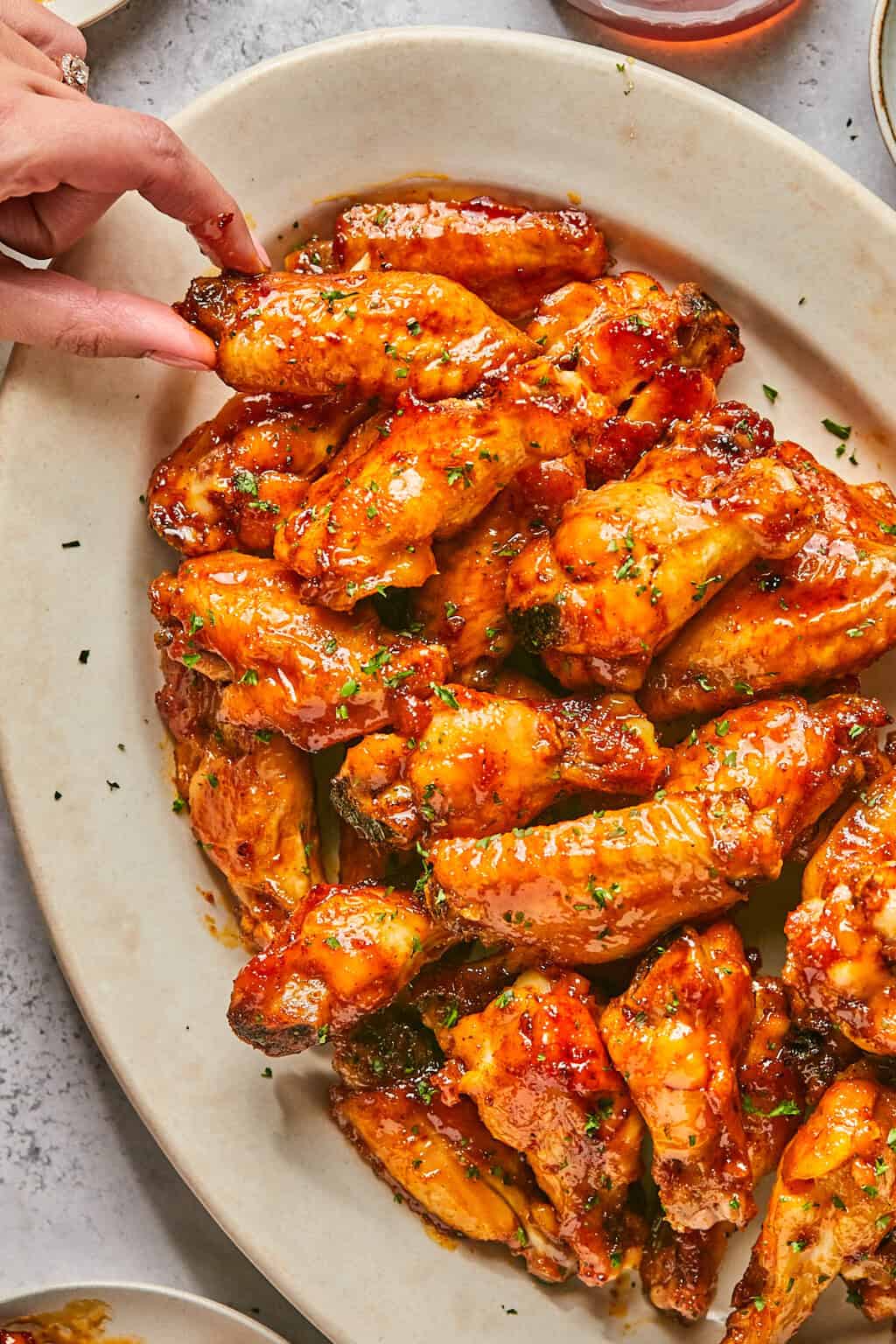 Easy Hot Honey Chicken Wings Recipe (Air Fryer Option) | Mary's Whole Life