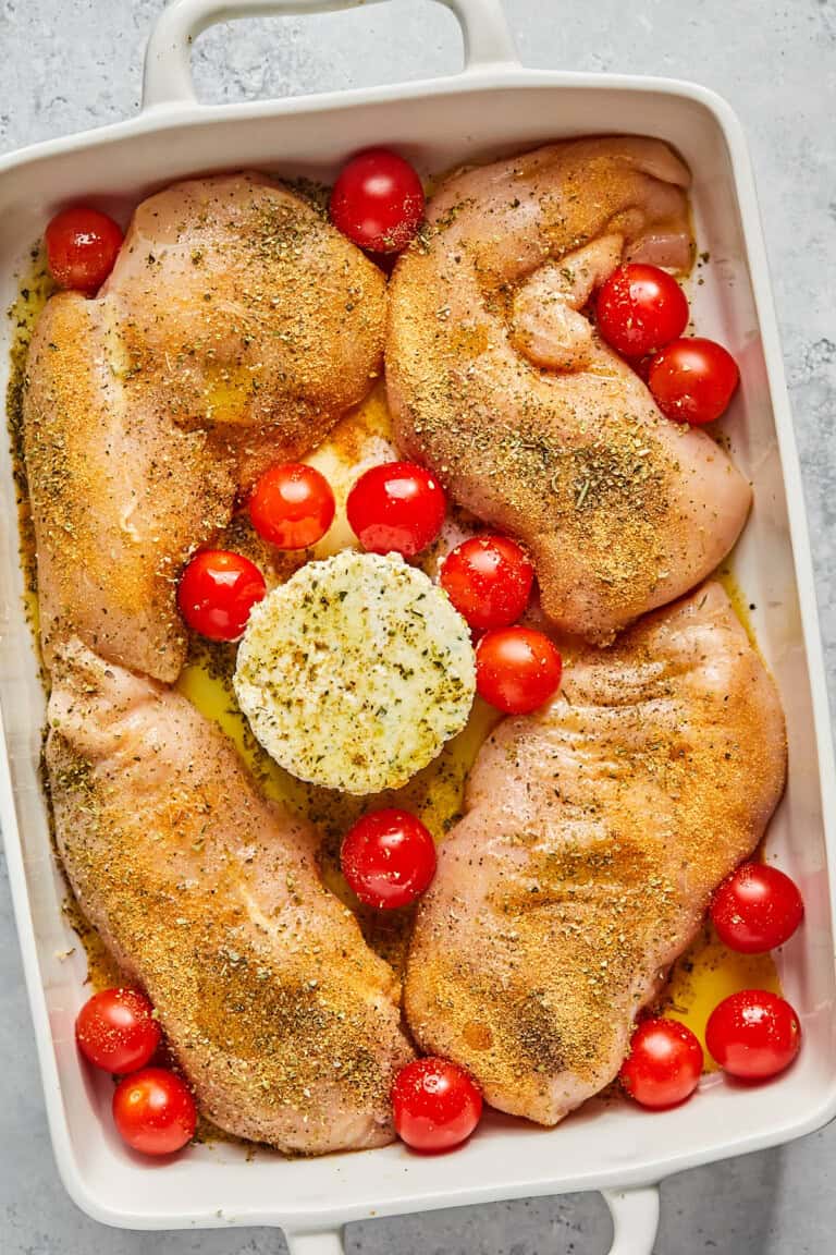 Creamy Boursin Chicken Bake |Mary's Whole Life