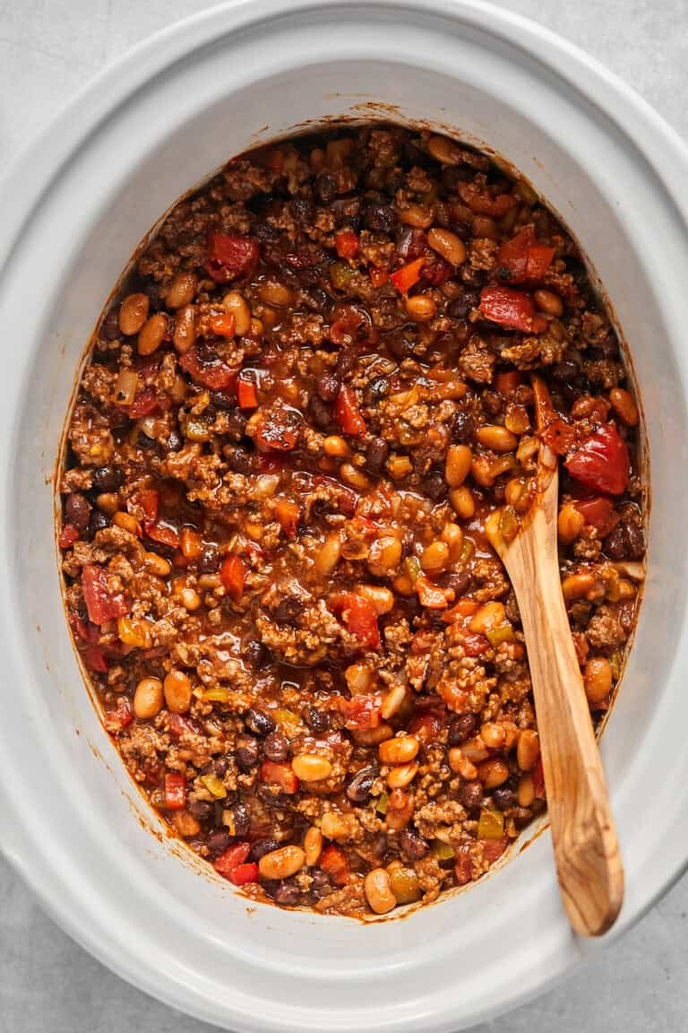 The BEST Slow Cooker Taco Chili Recipe | Mary's Whole Life