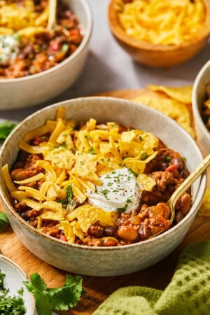 The BEST Slow Cooker Taco Chili Recipe | Mary's Whole Life
