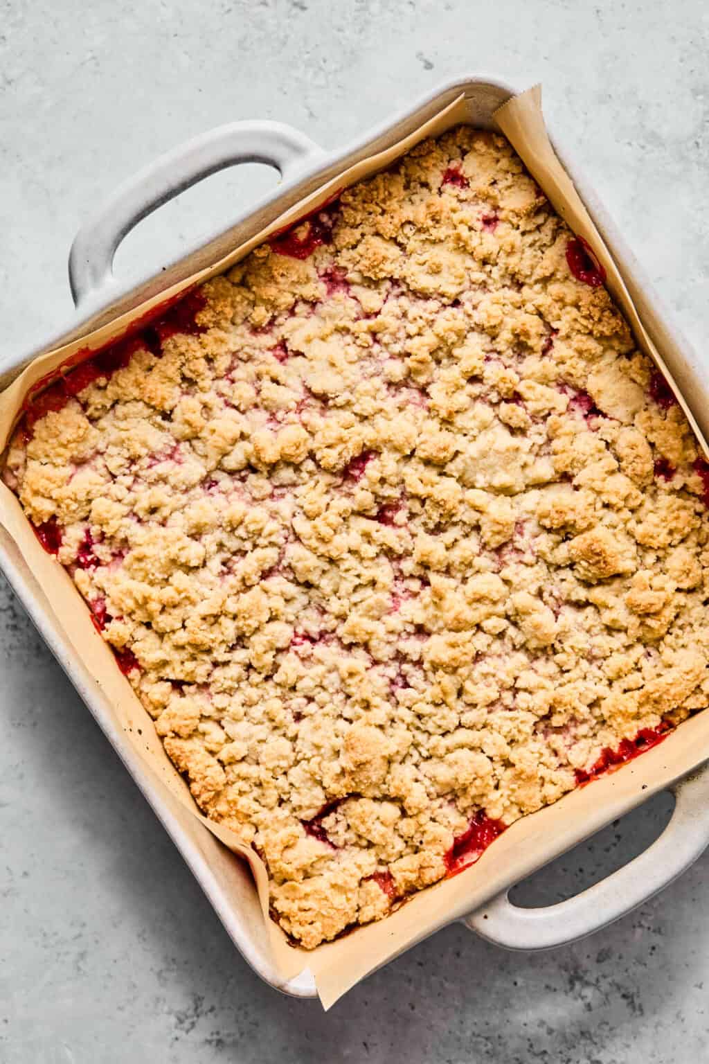 Gluten Free Strawberry Rhubarb Crumble Bars | Mary's Whole Life