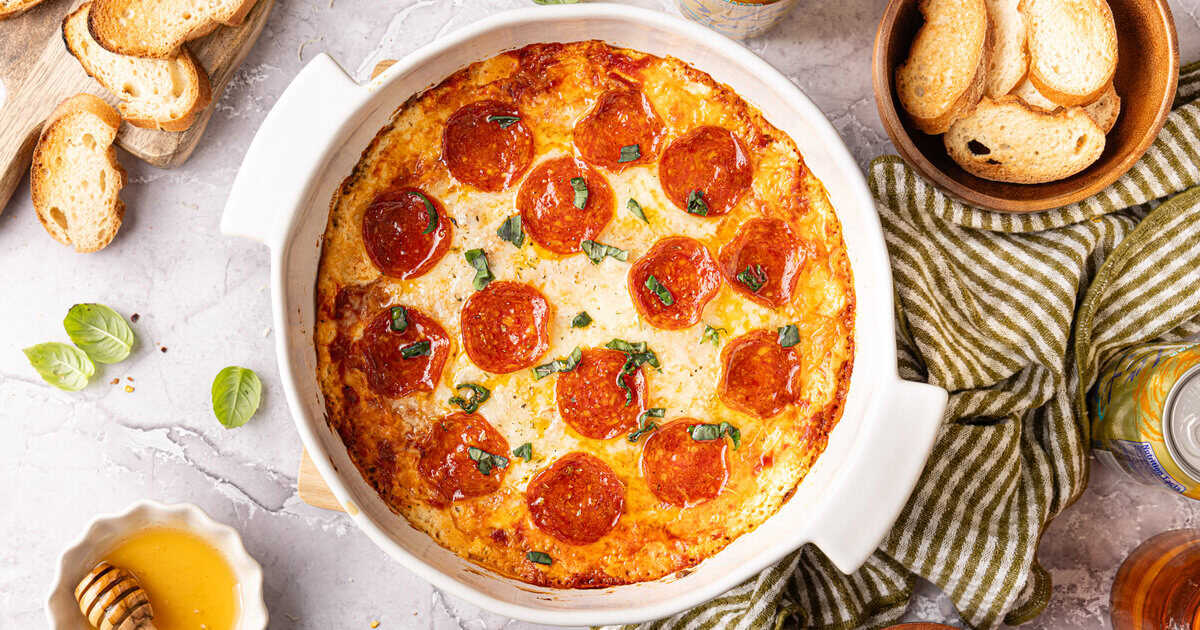 Creamy High Protein Pizza Dip | Mary's Whole Life