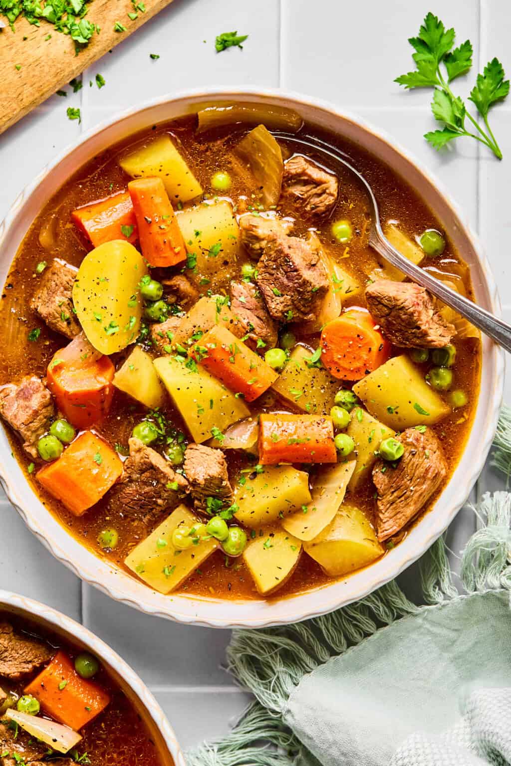 Easy Slow Cooker Beef Stew (Thick & Hearty!) | Mary's Whole Life