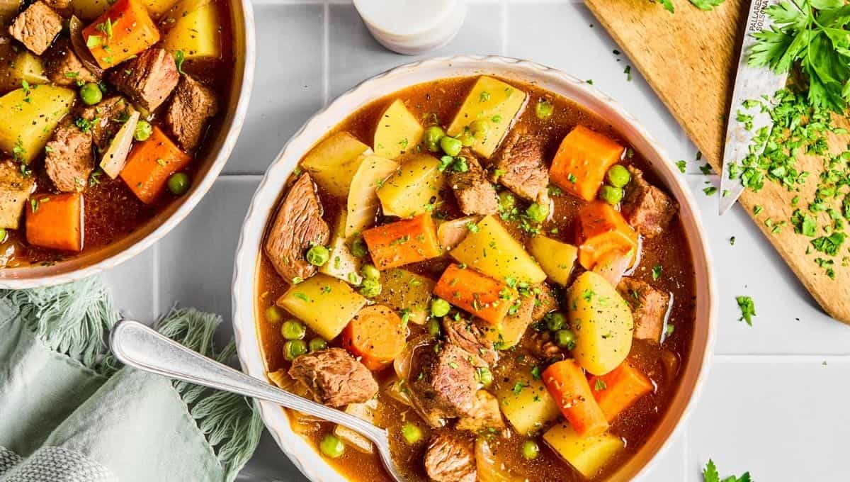 Easy Slow Cooker Beef Stew (Thick & Hearty!) | Mary's Whole Life