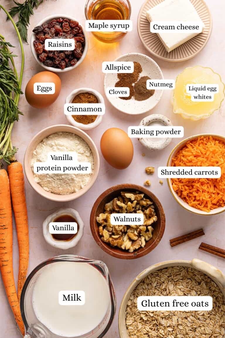 High-Protein Carrot Cake Baked Oats | Mary's Whole Life
